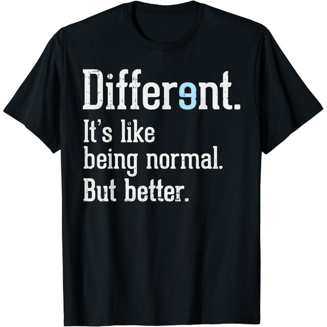 Different Definition Autism Awareness Shirt Autistic Normal T-Shirt ...