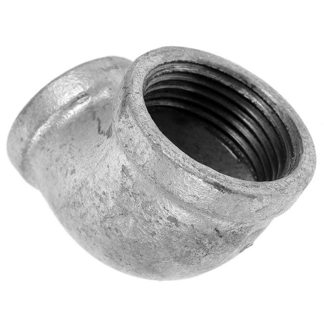 Different Diameter Galvanized Elbow Iron Pipe Fittings Light Weights ...