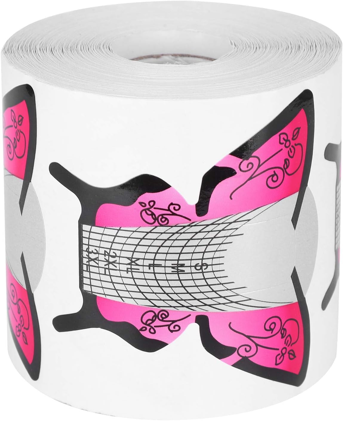 Different Gift Acrylic Nali Forms, Nail Polish Nail Extension Paper ...