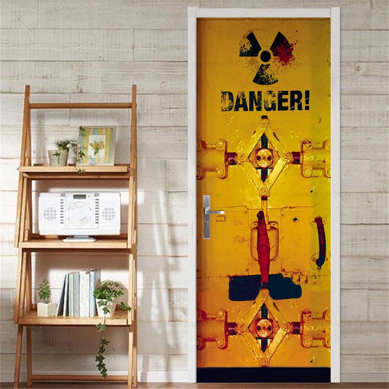 Different Styles of Door Stickers Architectural Scenery Indoor Door ...