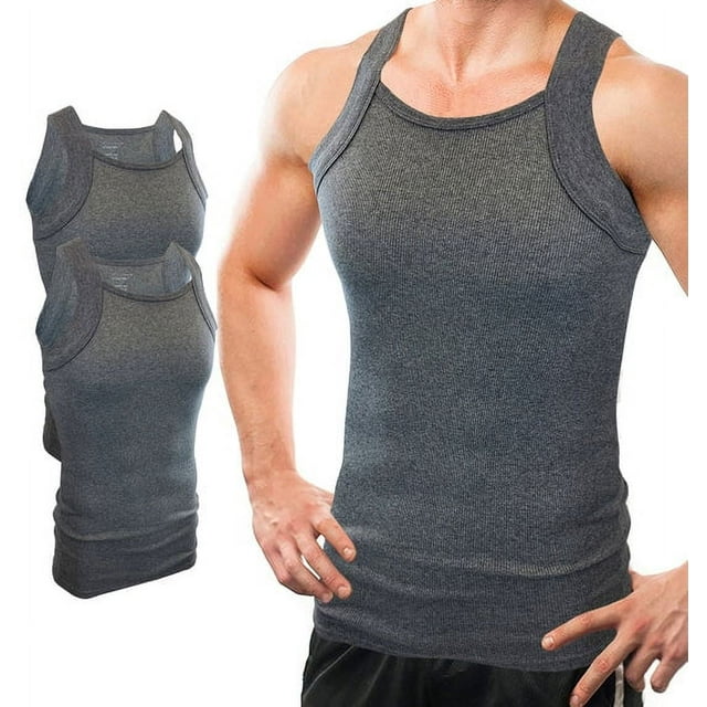 Different Touch 2 Pack Assorted Colors G-unit Tank Tops Square Cut ...
