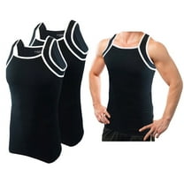 Different Touch Men's 6 pack G-Unit Style Square Cut Tank tops ...