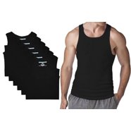 Different Touch Men's 6 pack G-Unit Style Square Cut Tank tops ...