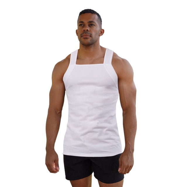 Different Touch G-Unit Style Square Cut Tank Top for Men - Walmart.com