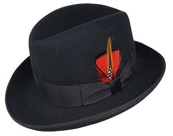 Different Touch Men's Handmade 100% Australian Wool Homburg Style ...