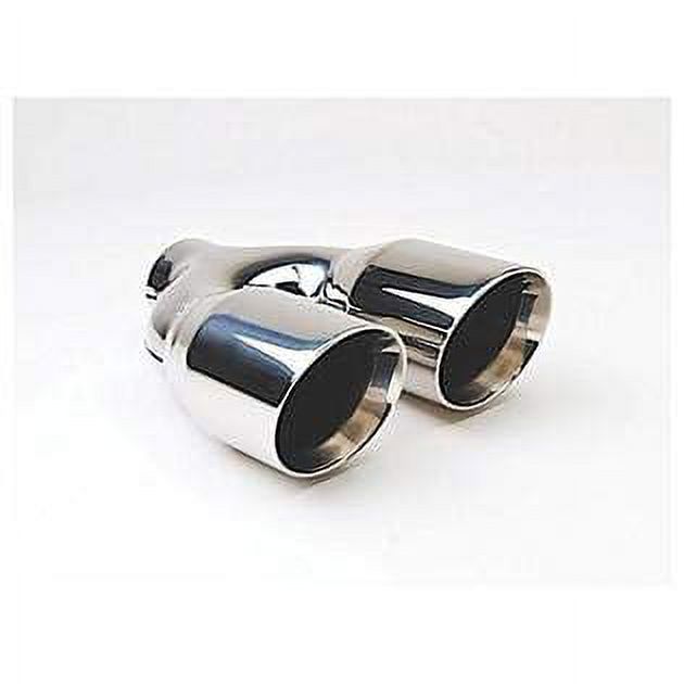 Different Trends Dual 3.50In Double Wall Angle Ss Exhaust Tip 2.25In Id ...