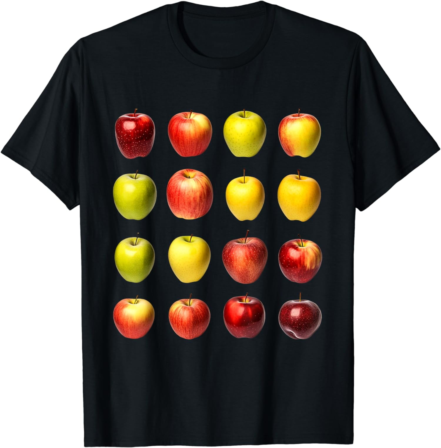 Different Types Of Apple Picking Fruit Harvest Season T-Shirt - Walmart.com