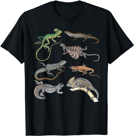 Different Types Of reptiles for reptile lover T-Shirt - Walmart.com