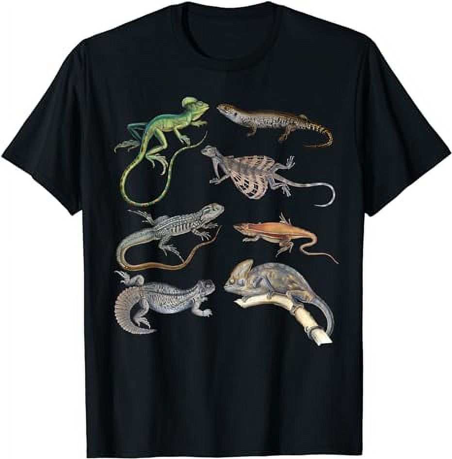 Different Types Of reptiles for reptile lover T-Shirt - Walmart.com
