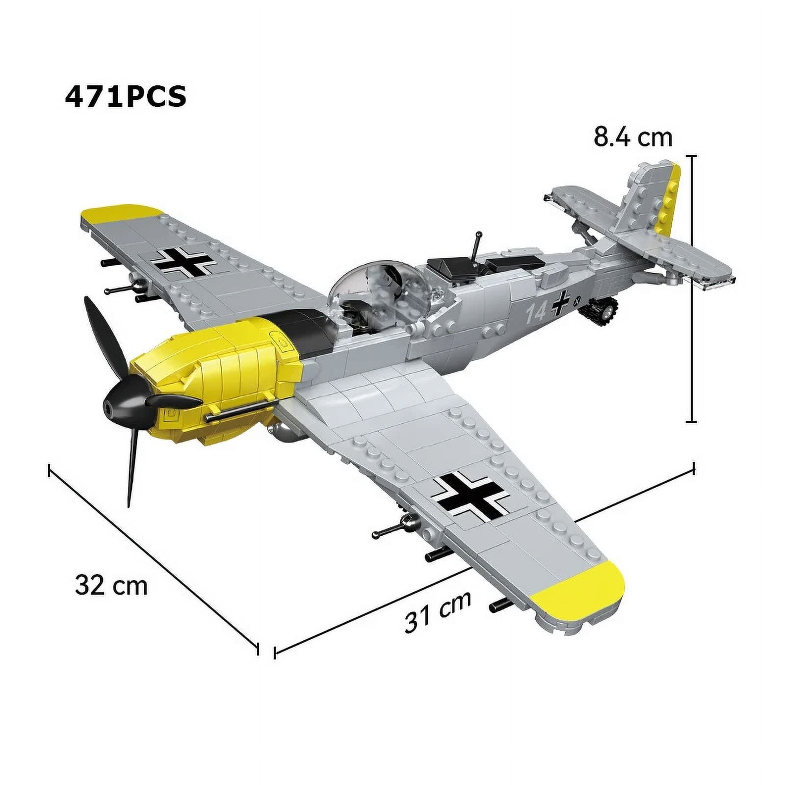 Different Types ww2 Army P47 Fighter Building Blocks Spitfire Military ...