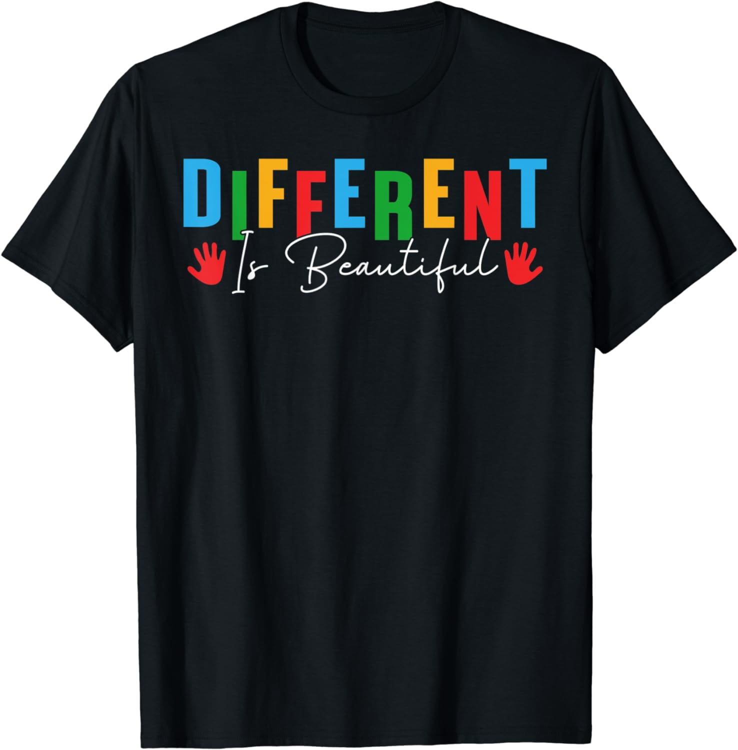 Different is Beautiful Autism Awareness Month T-Shirt - Walmart.com