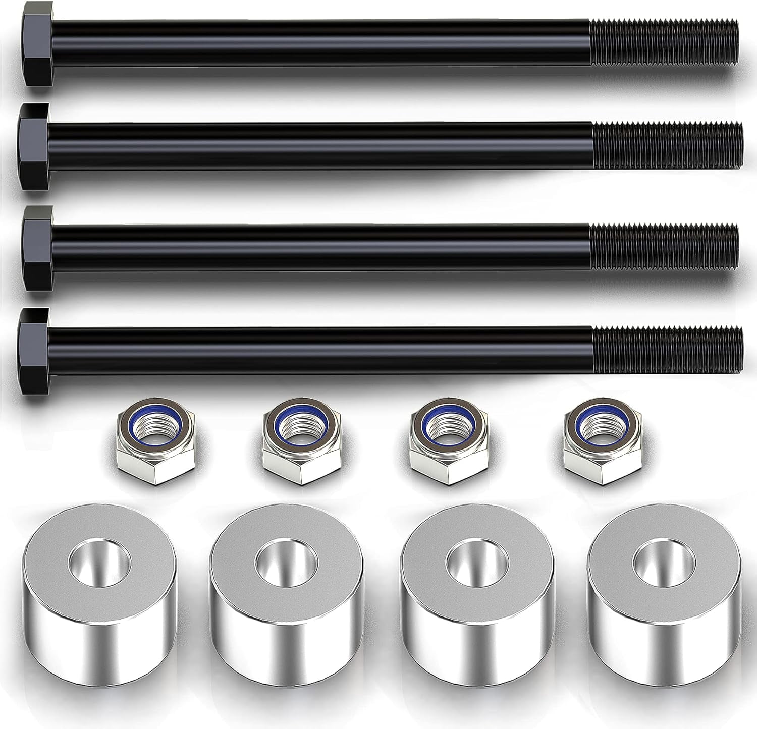 Differential Drop Kit, Diff Drop Spacers Hardware Compatible with 2007 ...