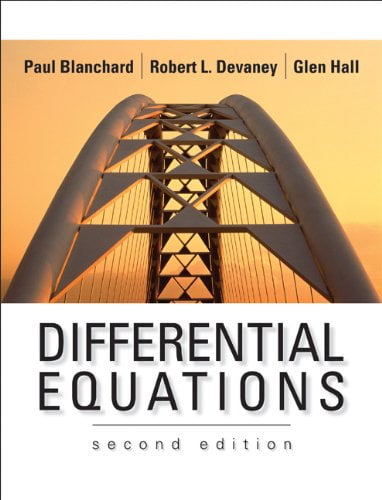 Pre-Owned Differential Equations [With CDROM] (Hardcover) 0534385141 9780534385149 - Walmart.com