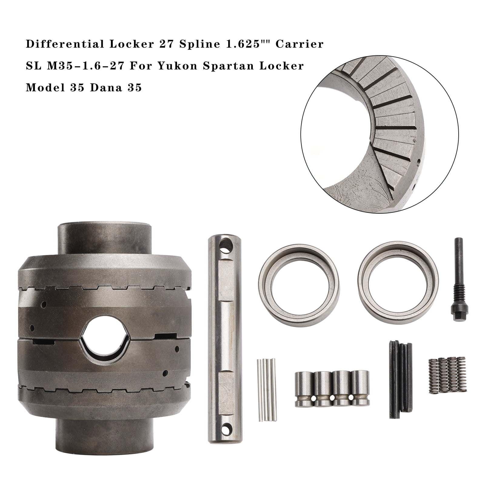 Differential Locker 27 Spline 1.625" Carrier SL M35-1.6-27 For Yukon ...
