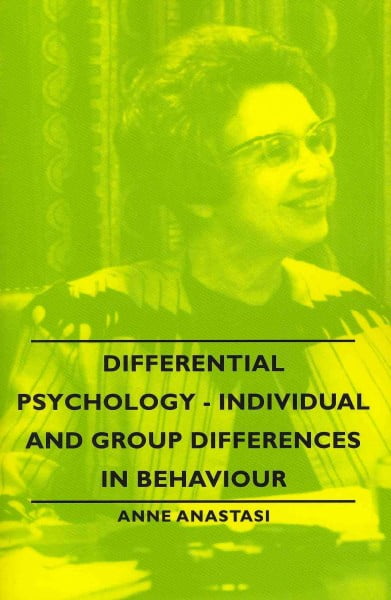 Pre-Owned Differential Psychology : Individual and Group Differences in ...