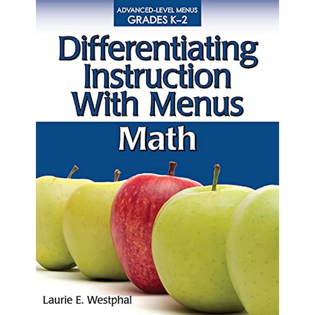Pre-Owned Differentiating Instruction with Menus: Math (Grades K-2 ...