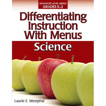 Differentiating Instruction with Menus: Math (Grades 3-5) - Walmart.com
