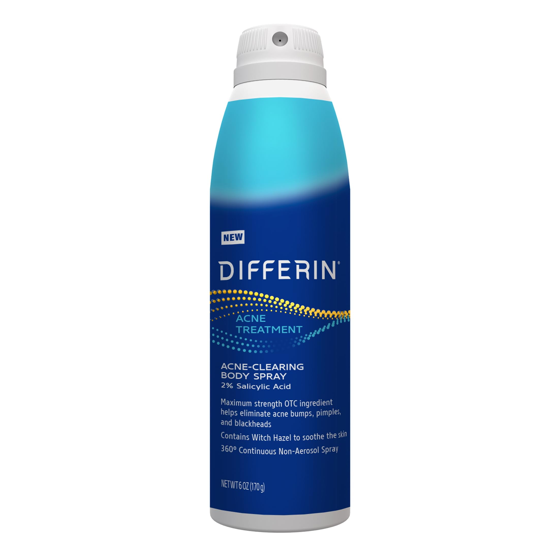 Differin Acne Body Spray, Acne HYZ01 Treatment with Salicylic Acid by ...