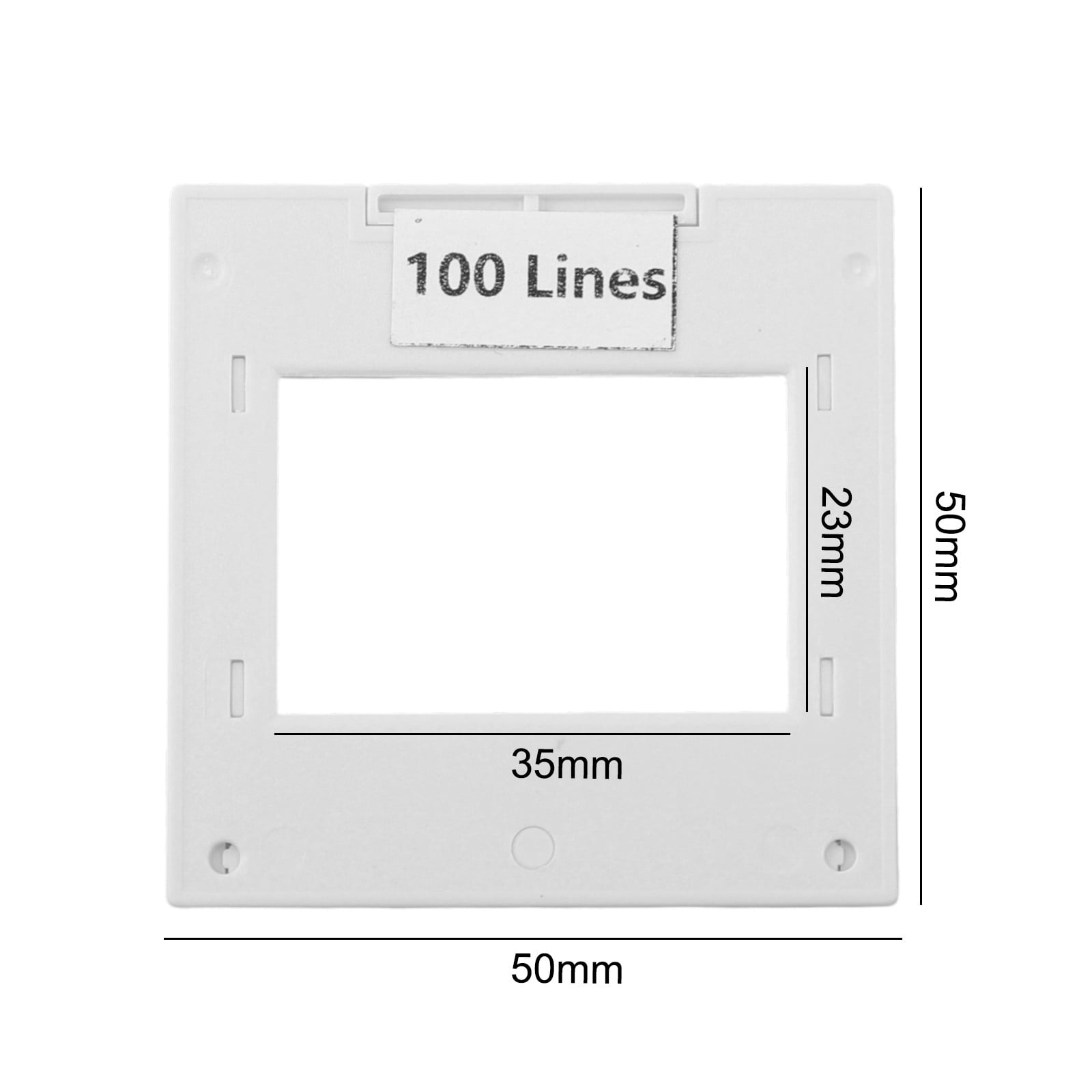 Diffraction Grating 50 100 300 600 Line 2mm Transmission Grating Spectrophotometer Optical