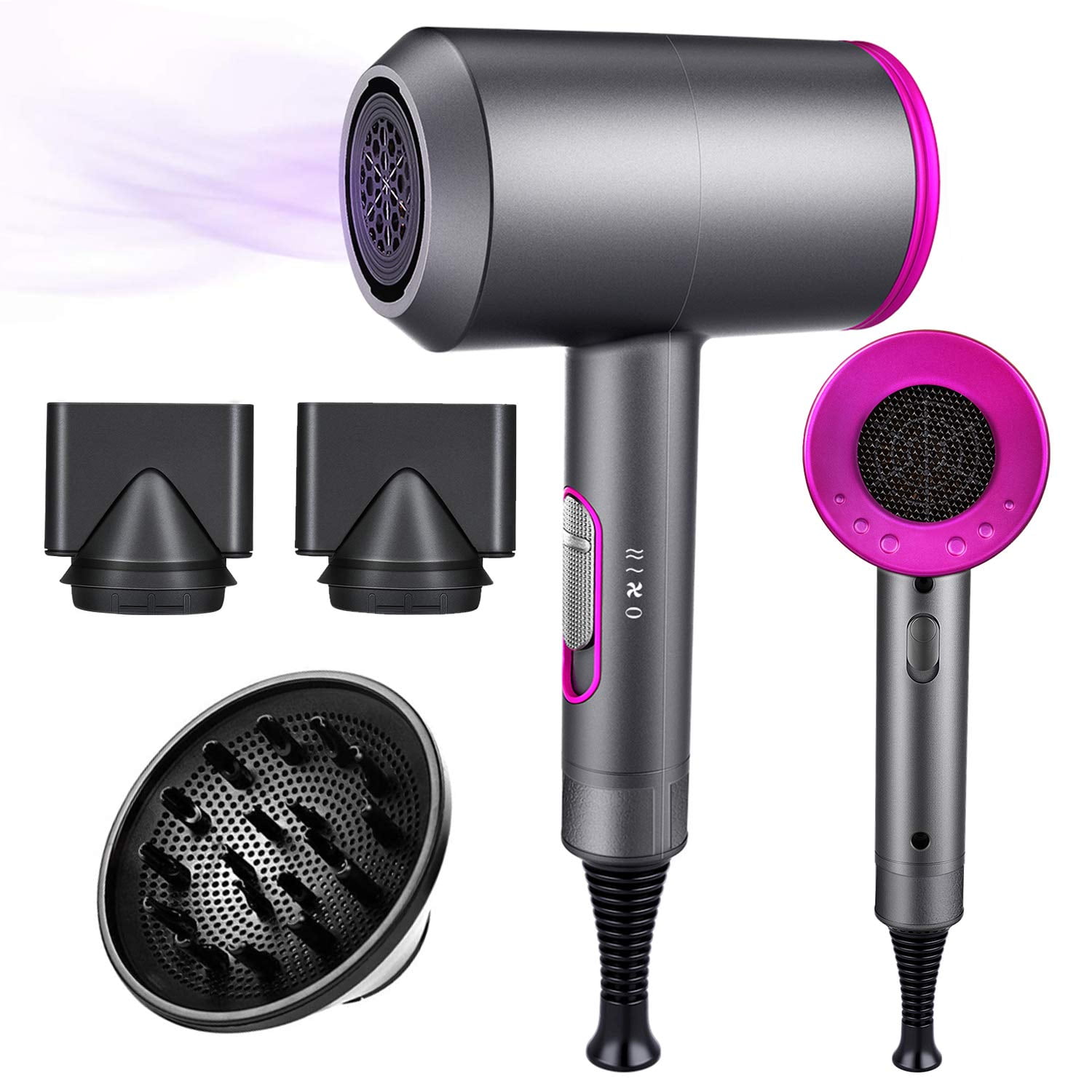 Diffuser Hair Dryer, Professional Hair Dryer for Fast Drying, Blow ...
