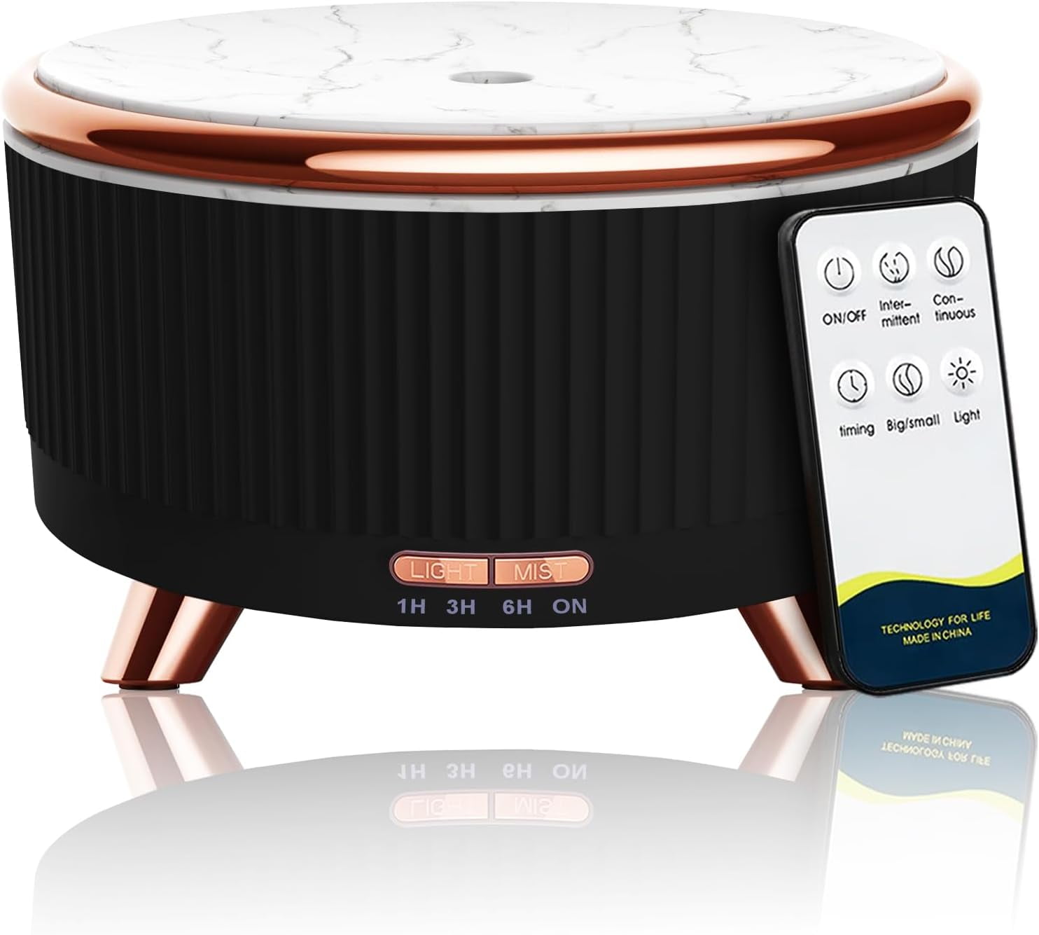 Diffusers for Essential Oils Large Room, 500ml Aromatherapy Diffuser ...