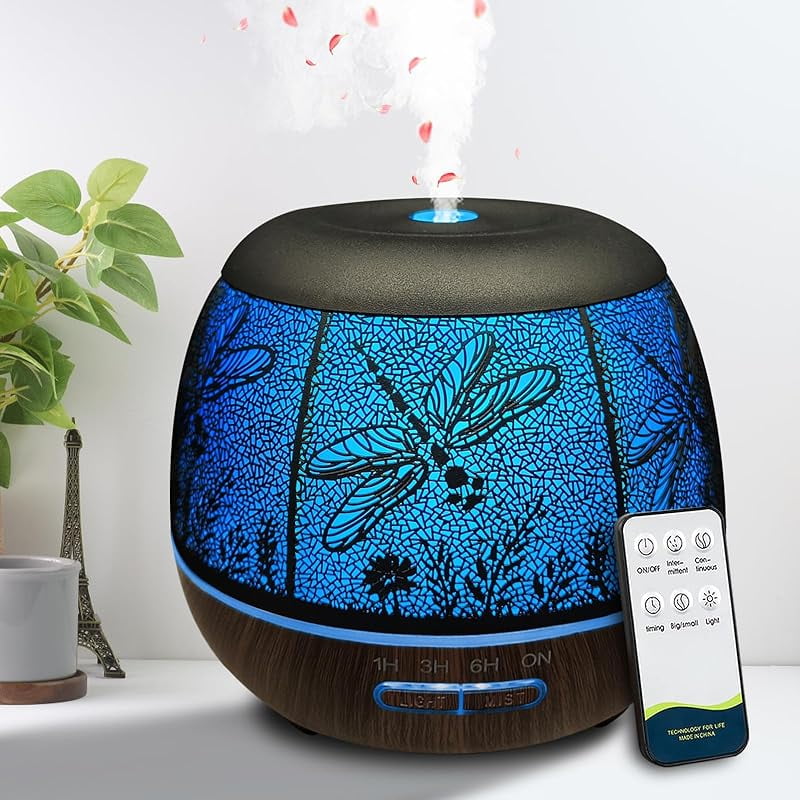 Diffusers for Essential Oils 400ml,Essential Oil Diffuser for Home,Cool ...