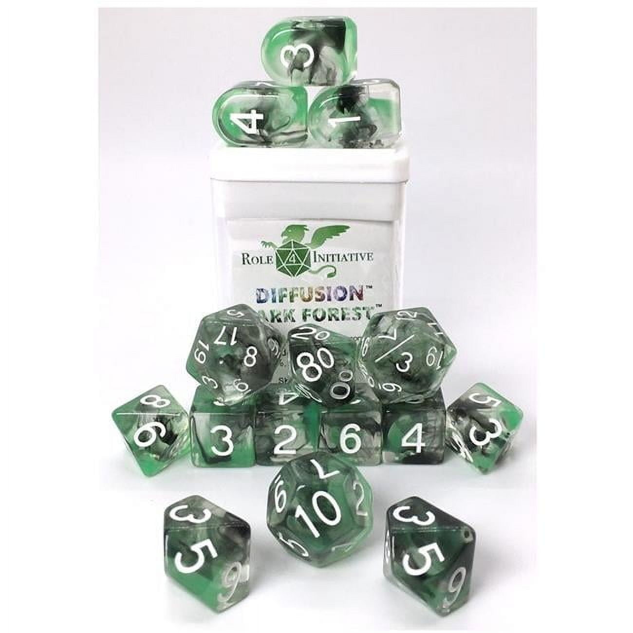 Diffusion Dice, Dark Forest - Set of 15 - Walmart.com