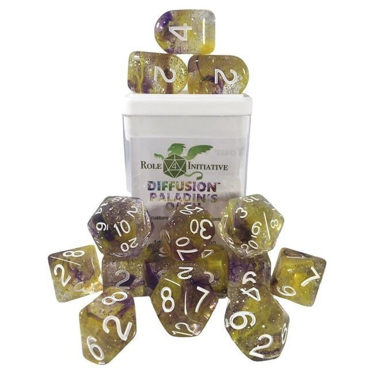 Diffusion Dice, Paladins Oath & White - Set of 15 - Walmart.com