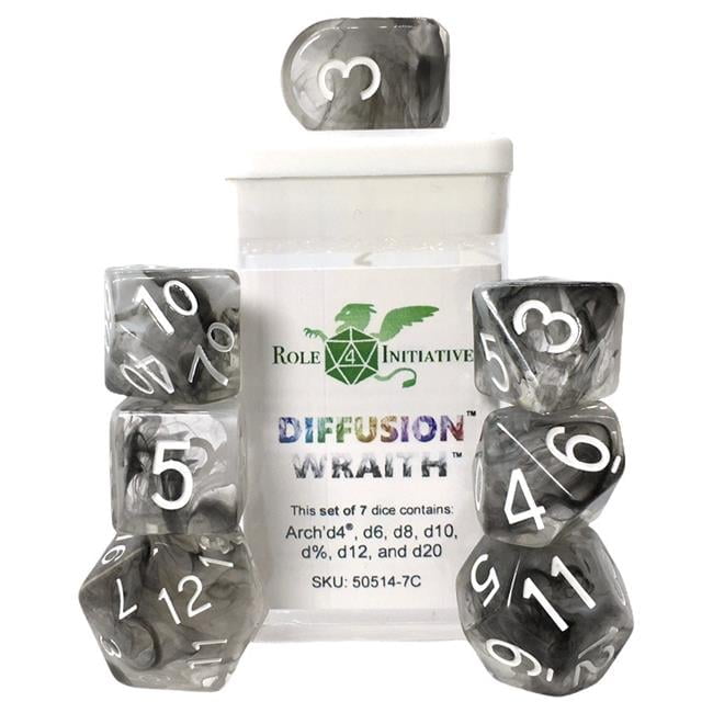 Diffusion Dice, Wraith - Set of 7 - Walmart.com