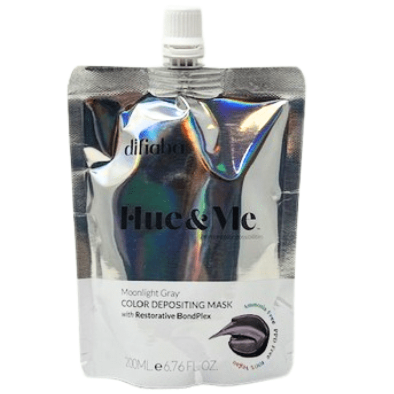 Difiaba Hue&Me Moonlight Gray Color Depositing Mask 6.76 Oz - Walmart.com