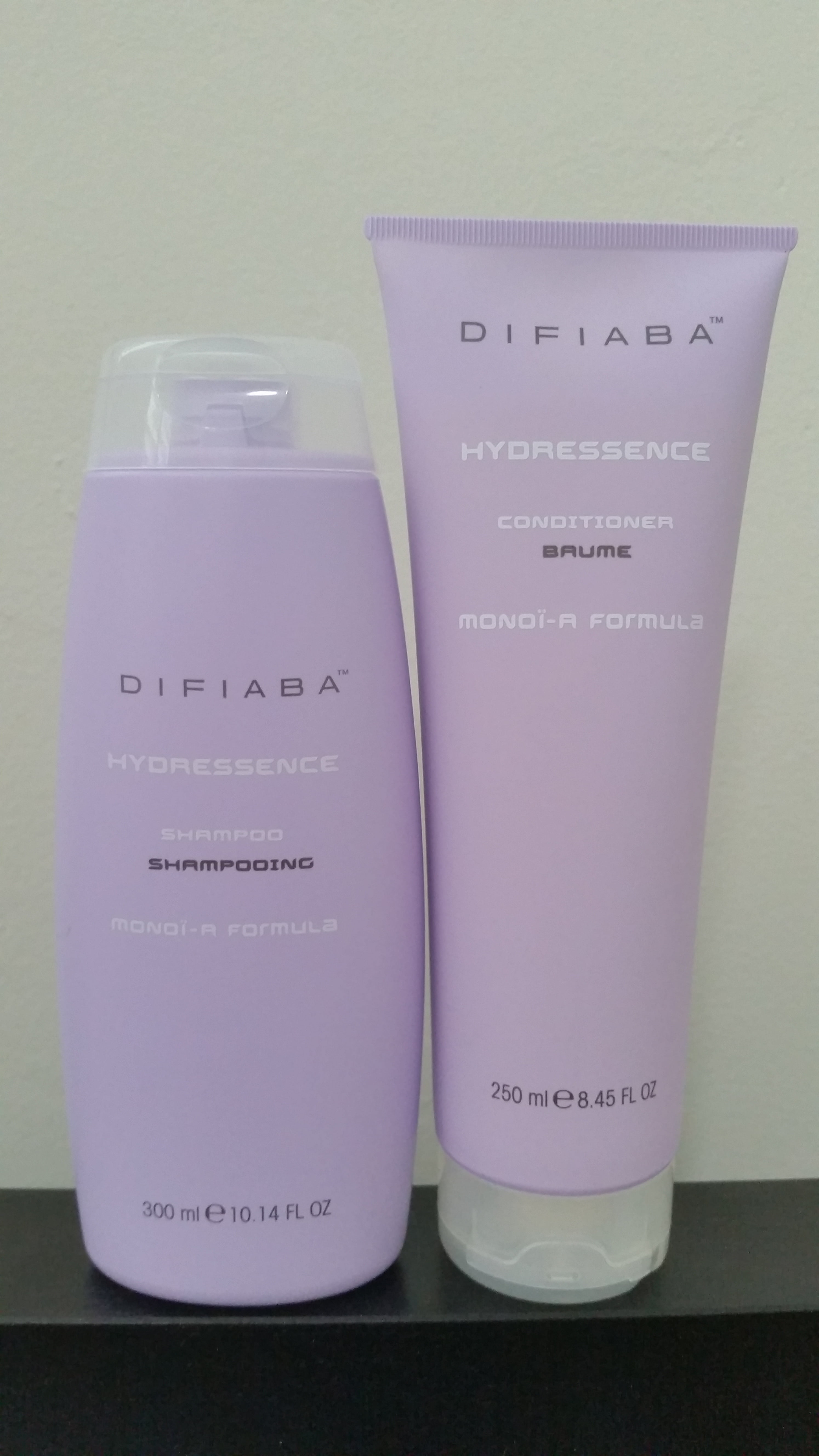Difiaba Hydressence Shampoo 10.14 oz & Conditioner 8.45 oz Duo Set ...