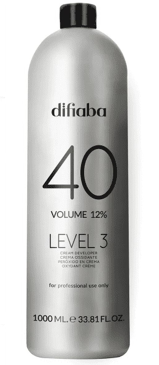 Difiaba Level 3 Developer 40 volume 12% 1000 ml / 33.81 oz - Walmart.com