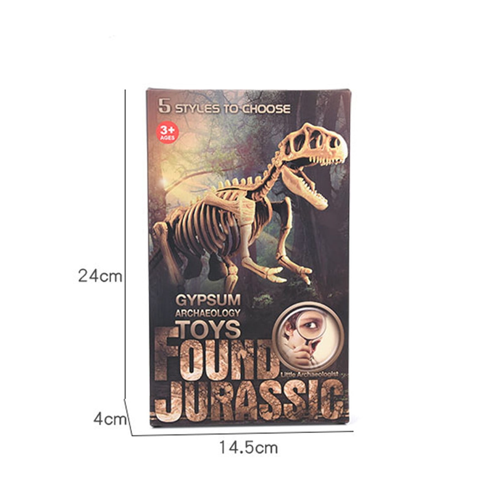 Dig Up Dinosaurs Skeleton Set, Dinosaur Digging Fossil Kit Model Toys ...