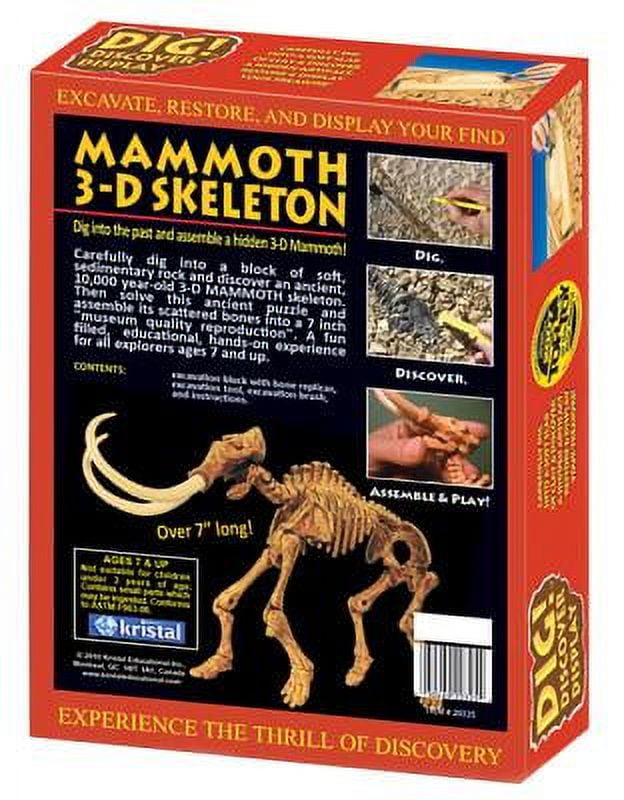 Dig! & Discover: 3d Mammoth - Walmart.com