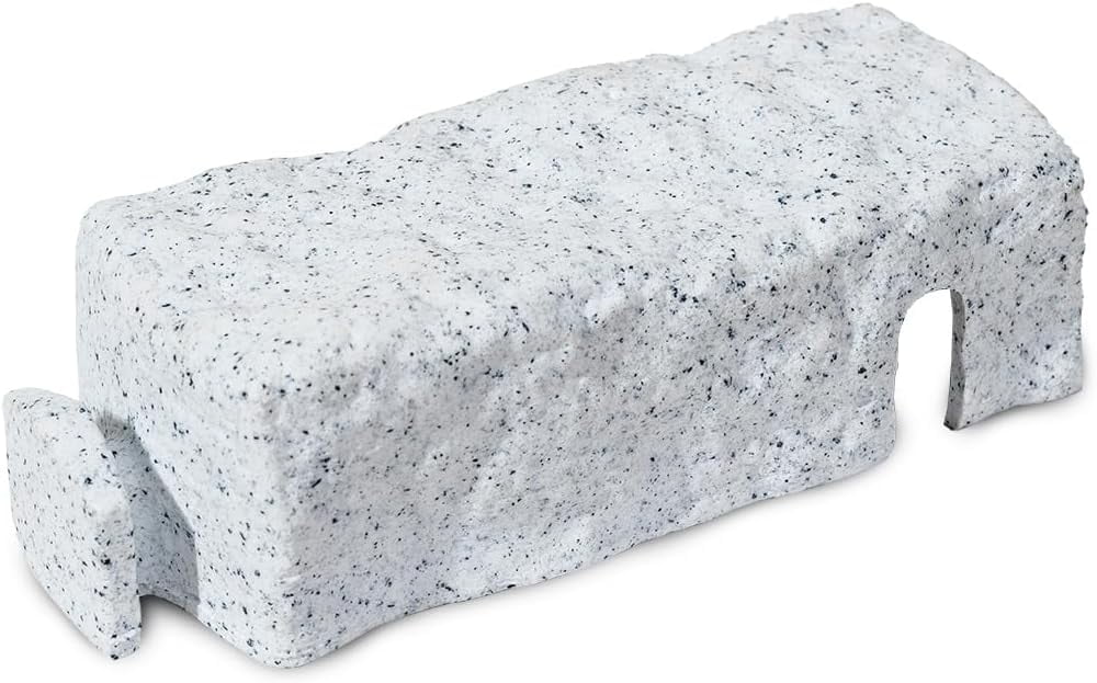 Dig-Free Faux Stone Landscape Edging Left Turn Brick – Creates a Left ...