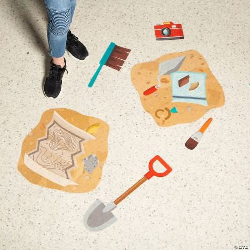 Dig VBS Floor Decals - 13 Pc., Birthday, Party Decor, 2 Pieces ...
