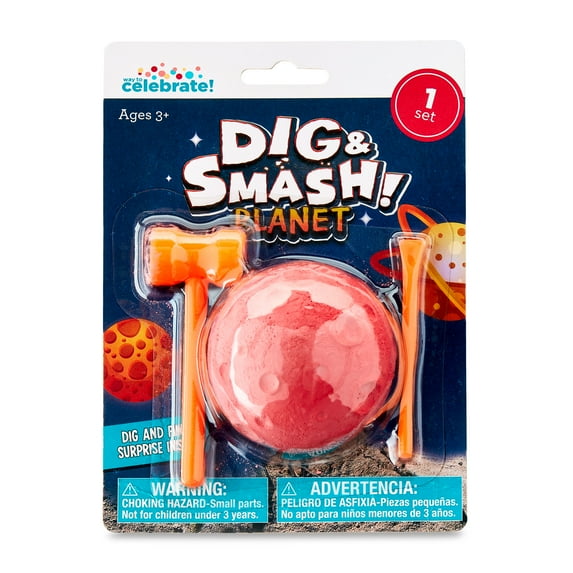 Way To Celebrate Dig and Smash Planet Party Favor with Calcium ...