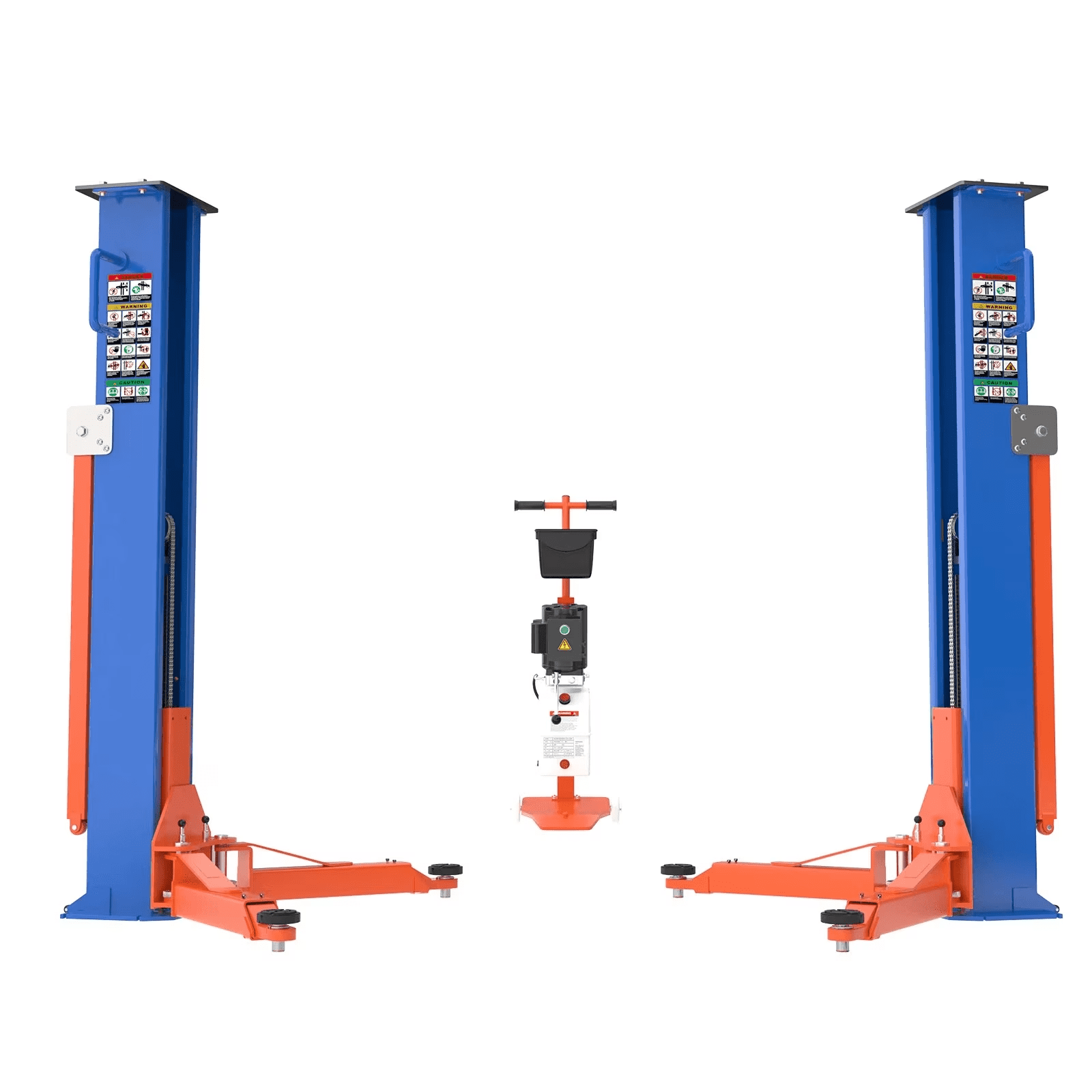 DigMaster 8000 lb Two Post Car Lift 220V/60Hz Automotive Lift Portable ...