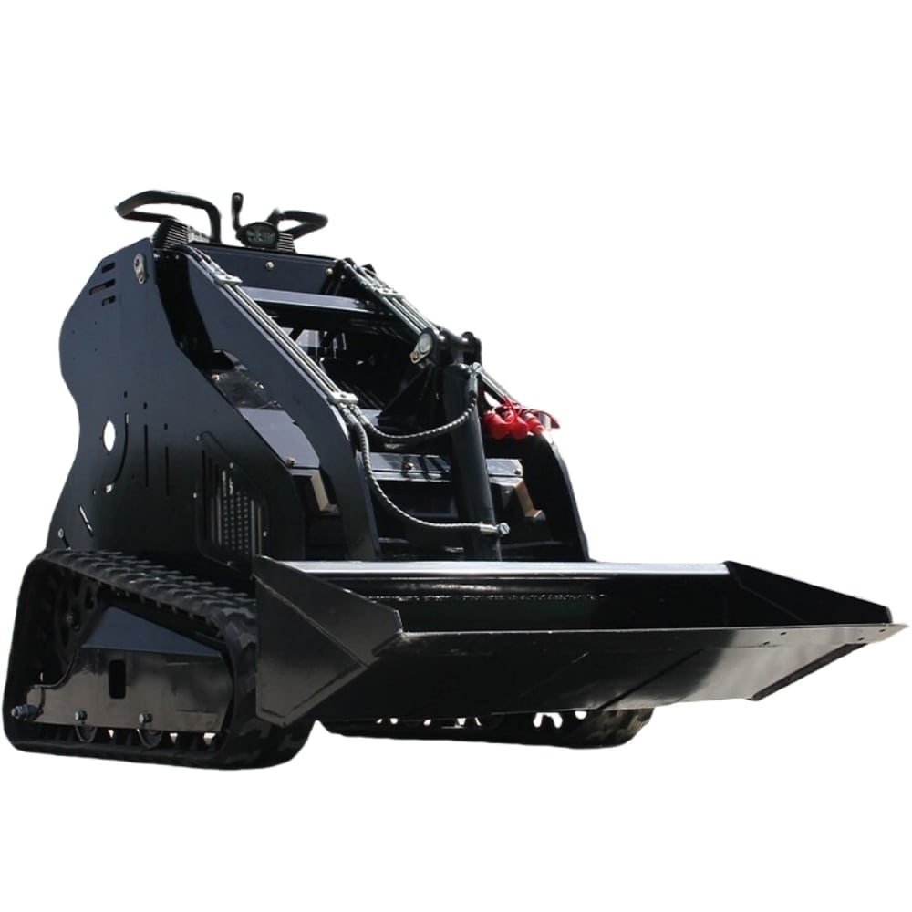 DigSwift Stand-On Cooling Mini Skid Steer, Track Steer Slip Loader with ...