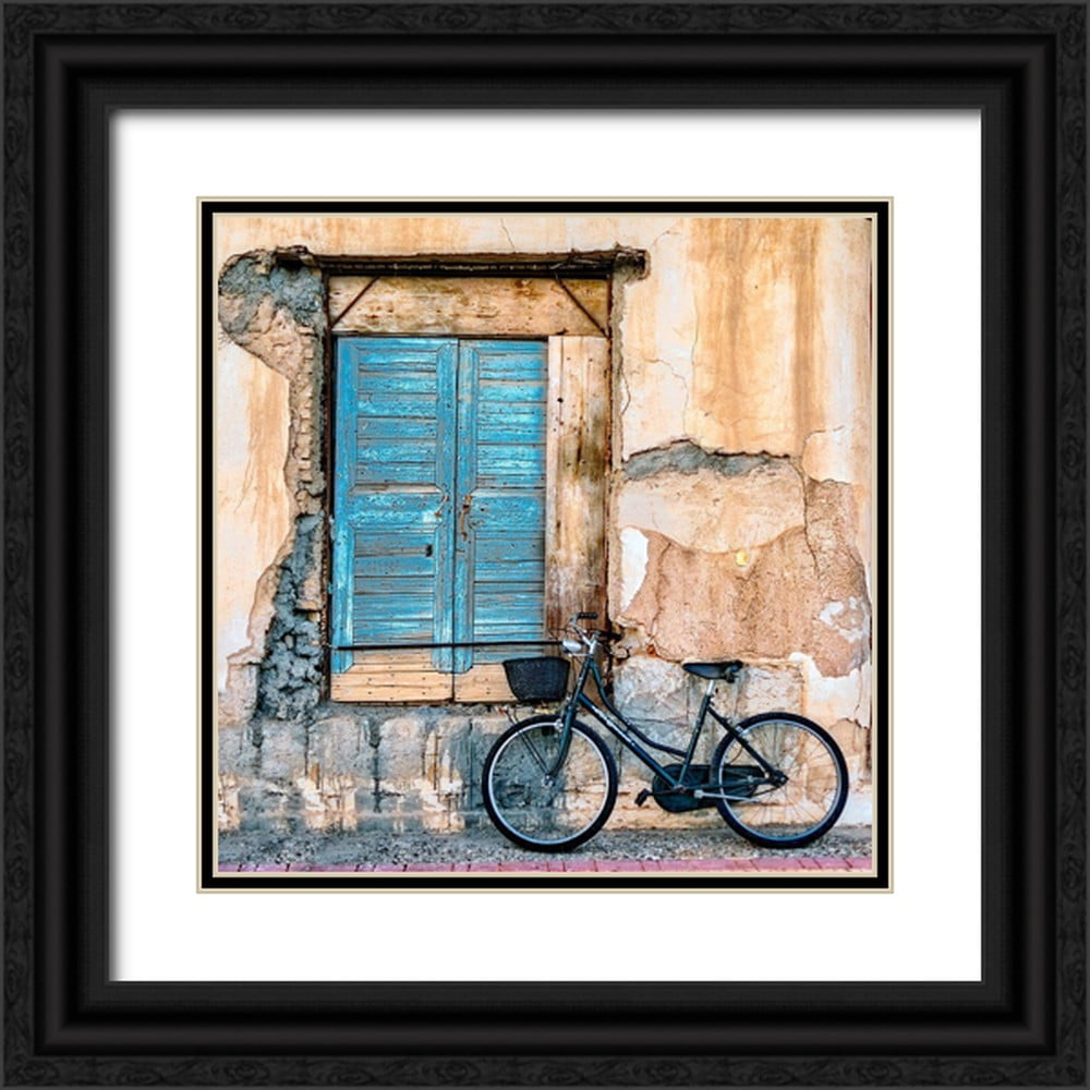 Digalakis, George 26x26 Black Ornate Wood Framed with Double Matting ...