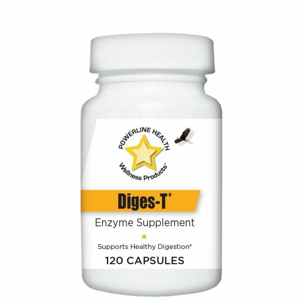 Diges-T, Enzyme Supplement, High Quality, No Fillers, Supports Healthy ...