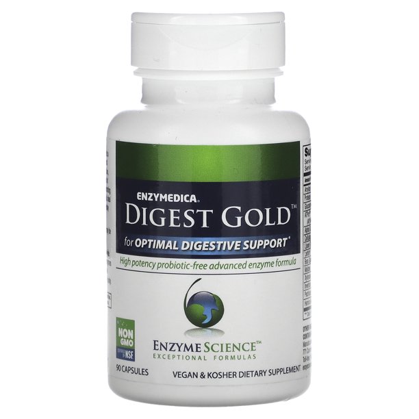 Digest Gold, 90 Capsules, Enzyme Science - Walmart Business Supplies