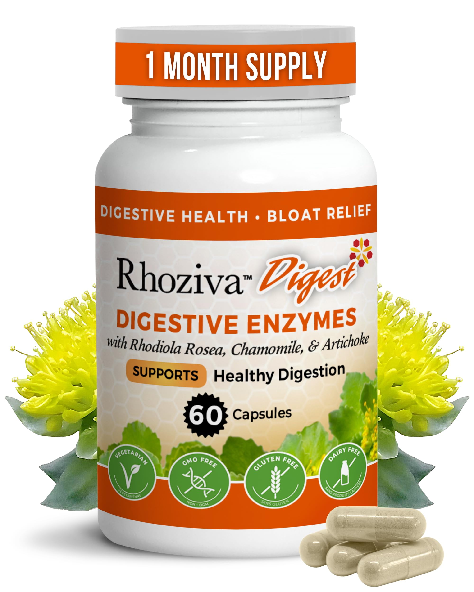 Digest Gut Health Supplement with Digestive Enzymes for Men & Women ...