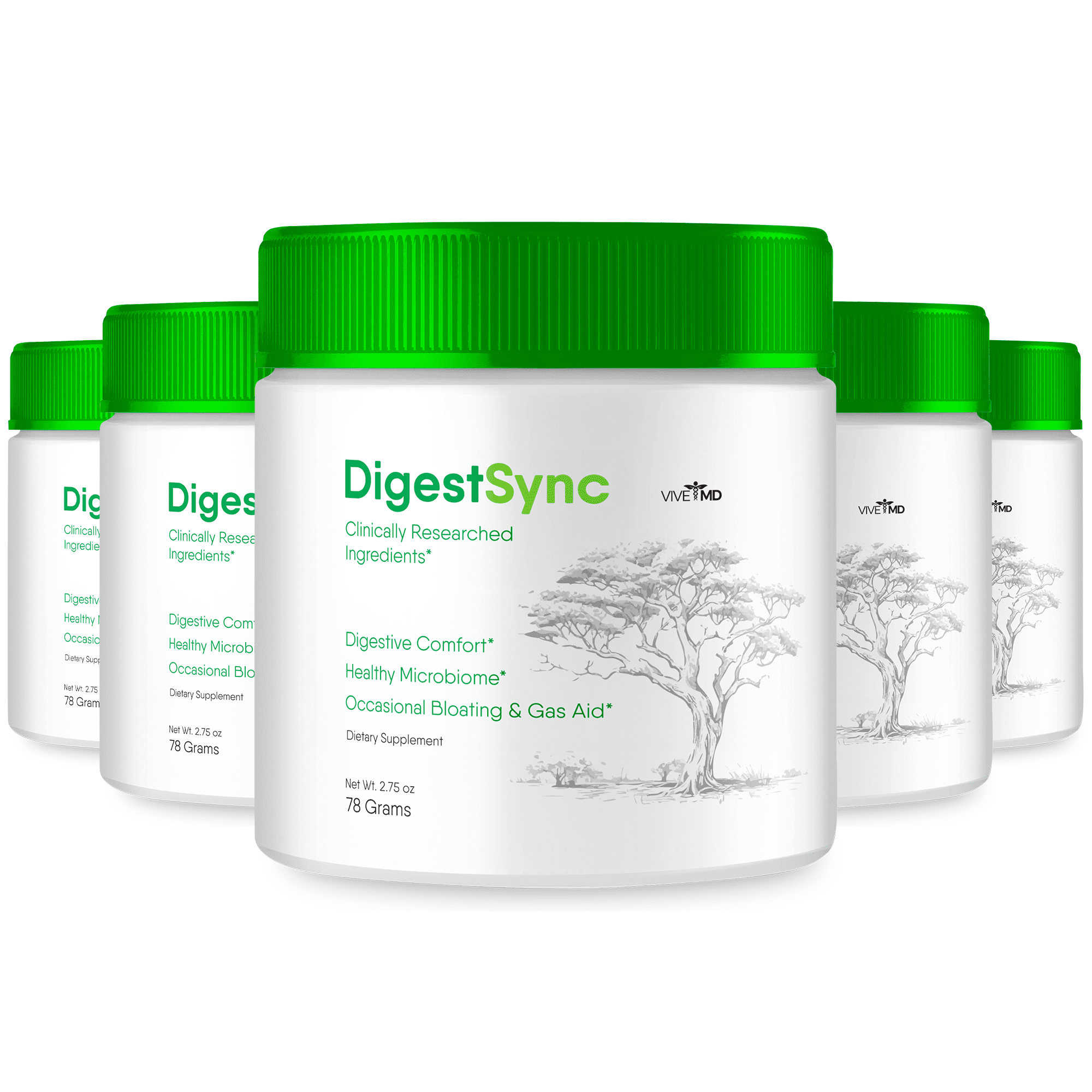 DigestSync Advanced Supplement Powder (5 Pack) - Walmart.com