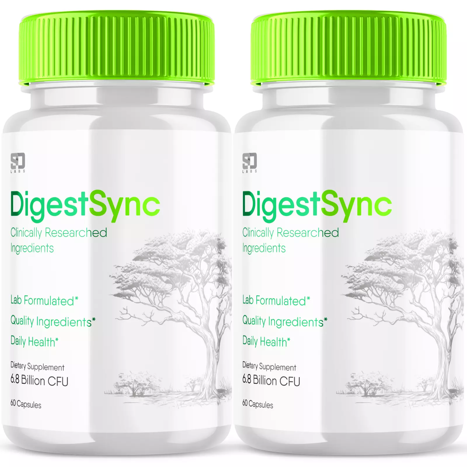 DigestSync Capsule - Promotes gut health and digestive comfort (2 Pack ...