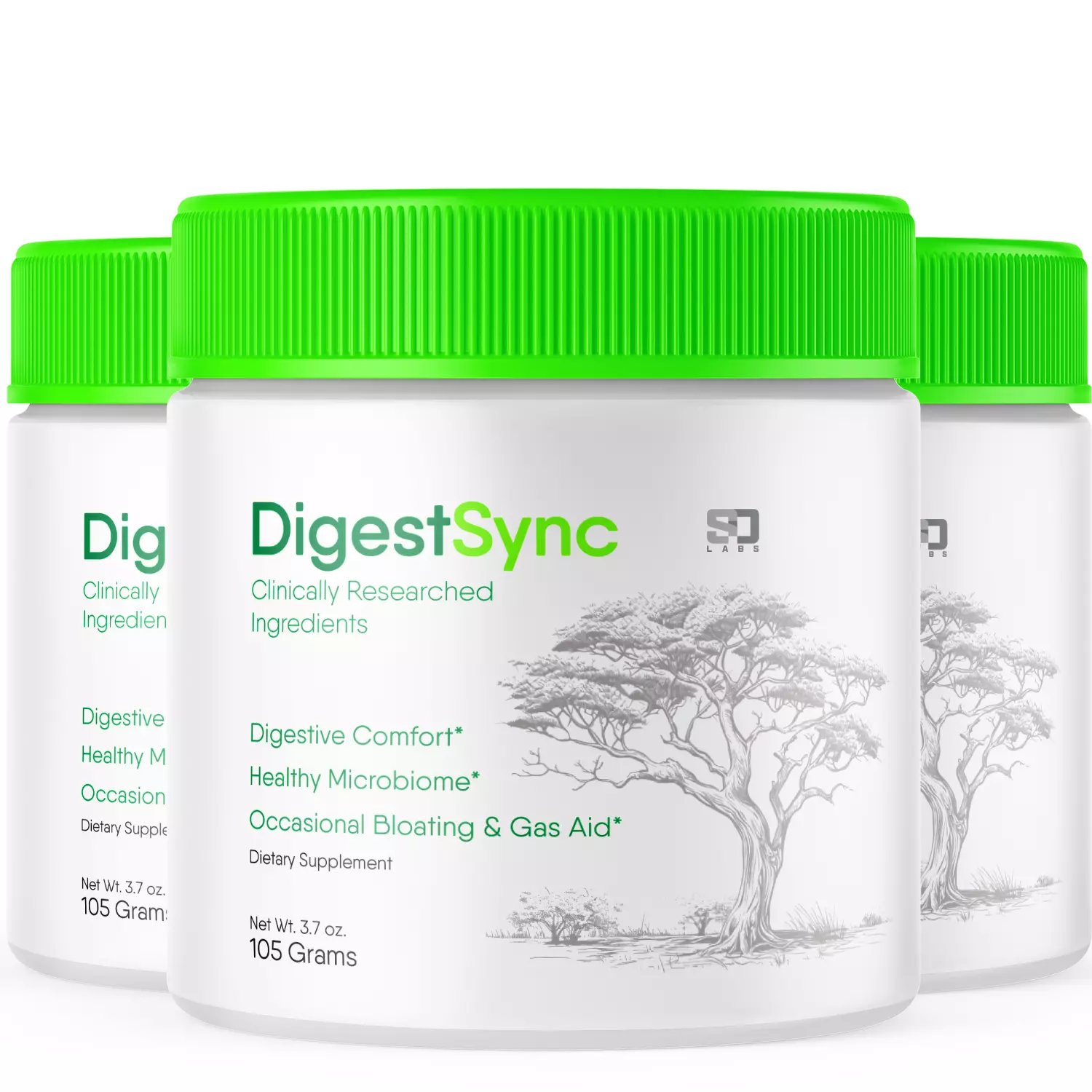 DigestSync Powder - Digestive Balance and Well-Being Support (3 Pack ...