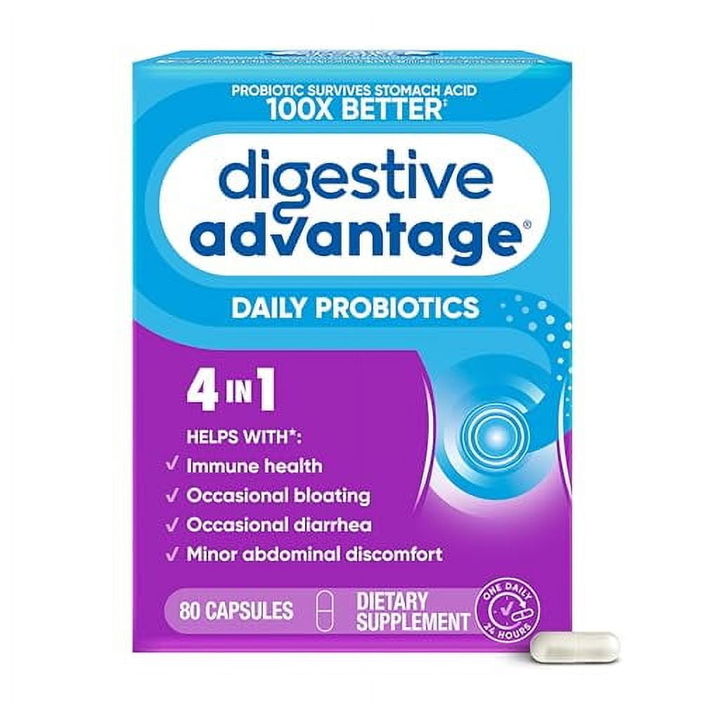 Digestive Advantage Probiotics For Digestive Health, Daily Probiotics ...