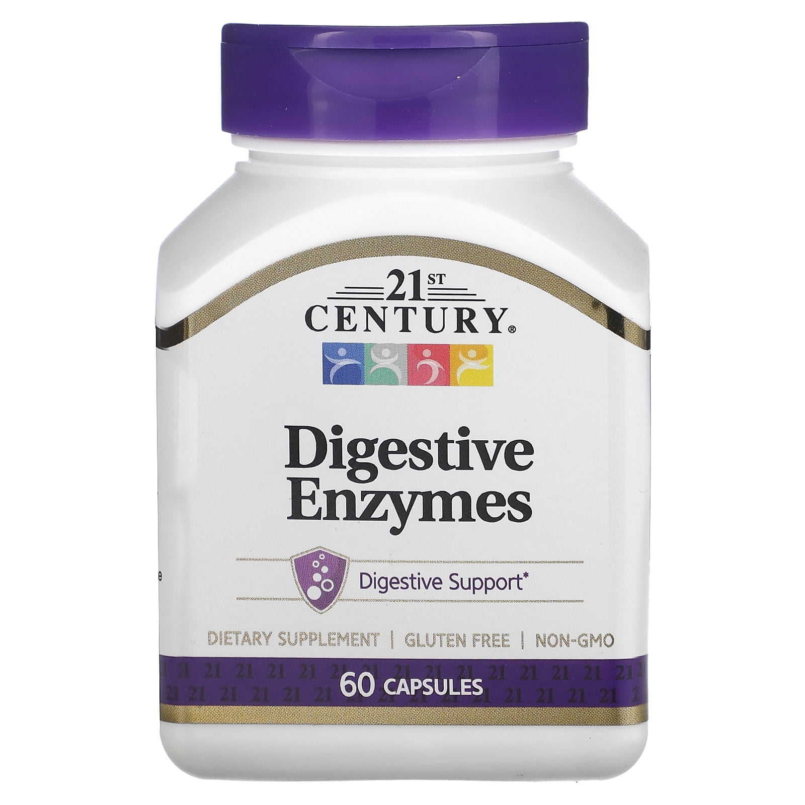 Digestive Enzymes, 60 Capsules - Walmart.com