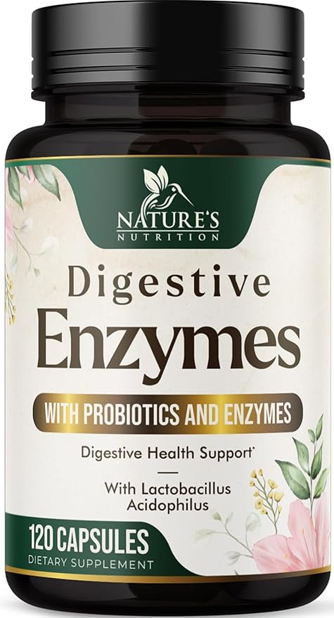 Digestive Enzymes with Probiotics - Probiotic Multi Enzymes with ...