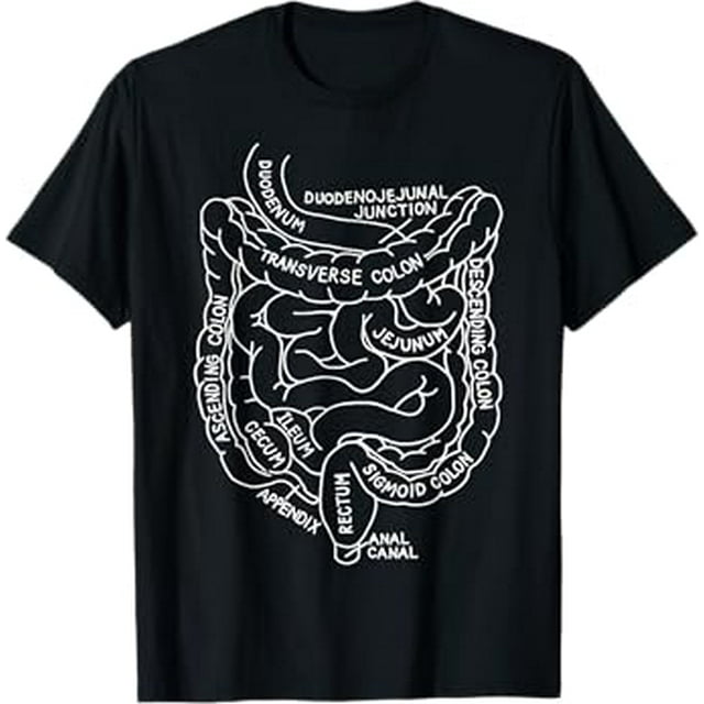 Digestive System Anatomy Gastroenterology Biology Teacher T-Shirt ...